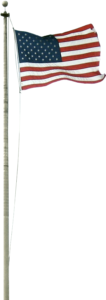 Cutout American Flag By Immediate Entourage Clipart - Large Size Png ...