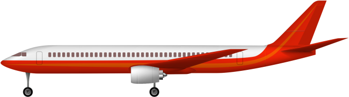 Download Airplane Side View Png Clipart Png Download - PikPng