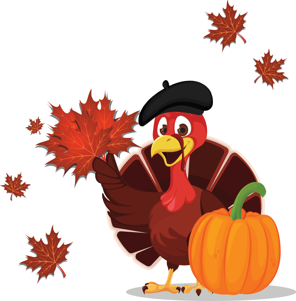 Happy Thanksgiving Clipart - Large Size Png Image - PikPng