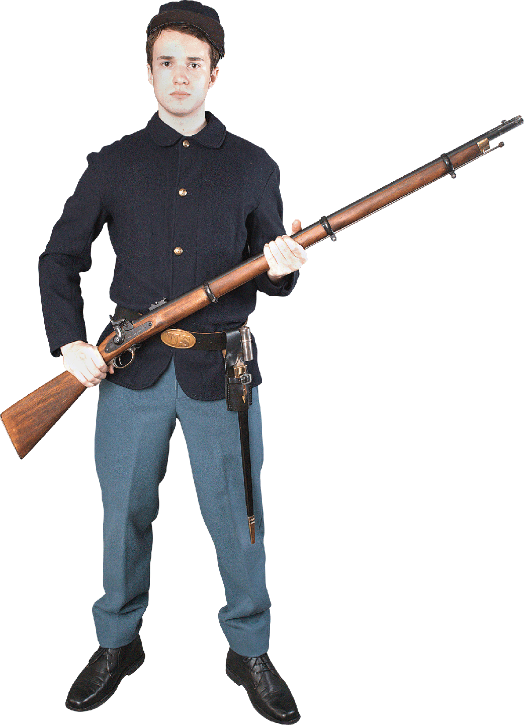 Civil War Soldier Png Clipart - Large Size Png Image - PikPng