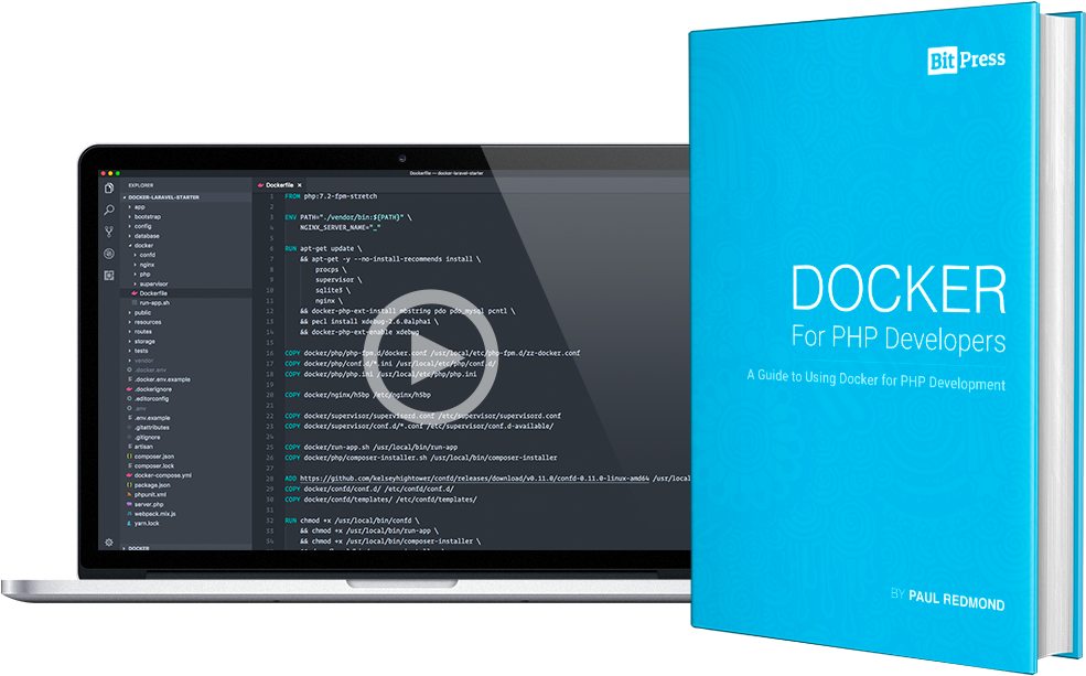 Docker For Php Developers - Graphic Design Clipart - Large Size Png ...