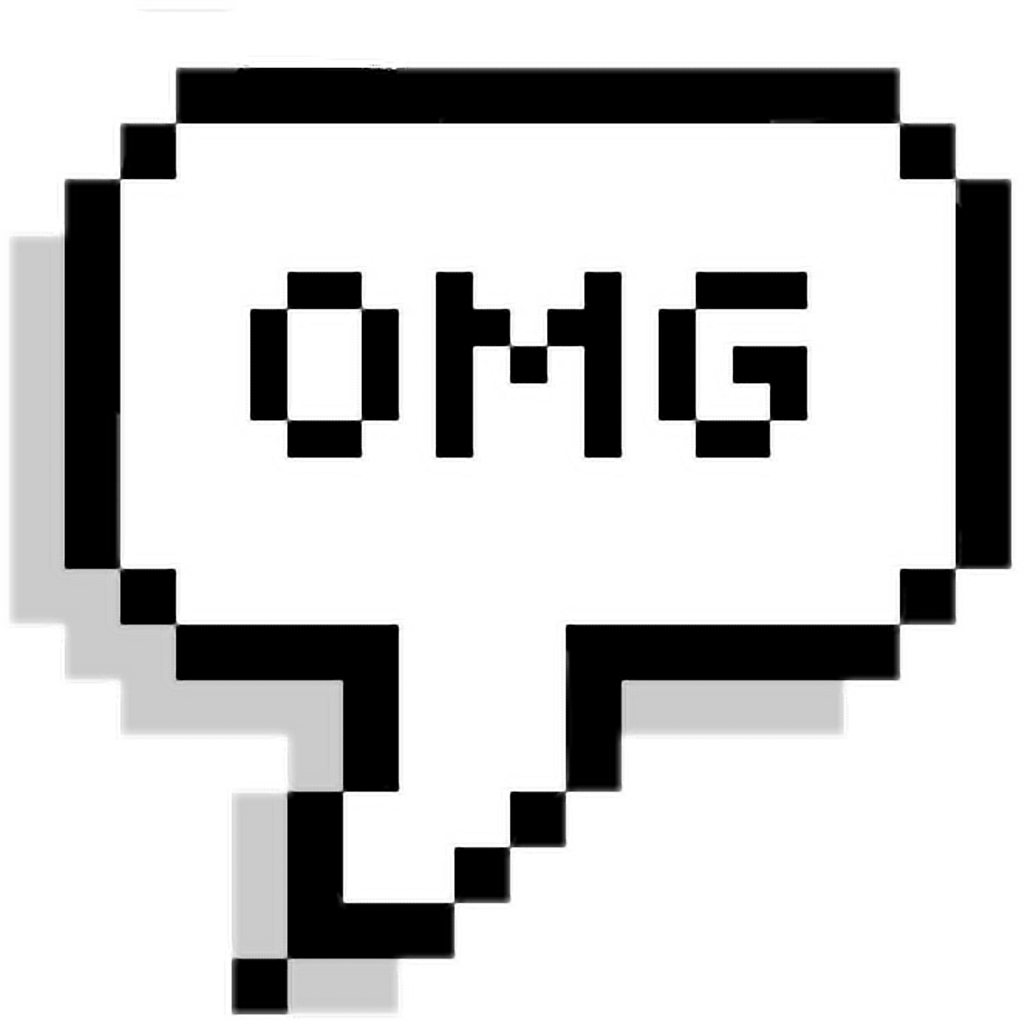 Download #speachbubble #pixel #pixelspeechbubbles #omg #freetoedit ...