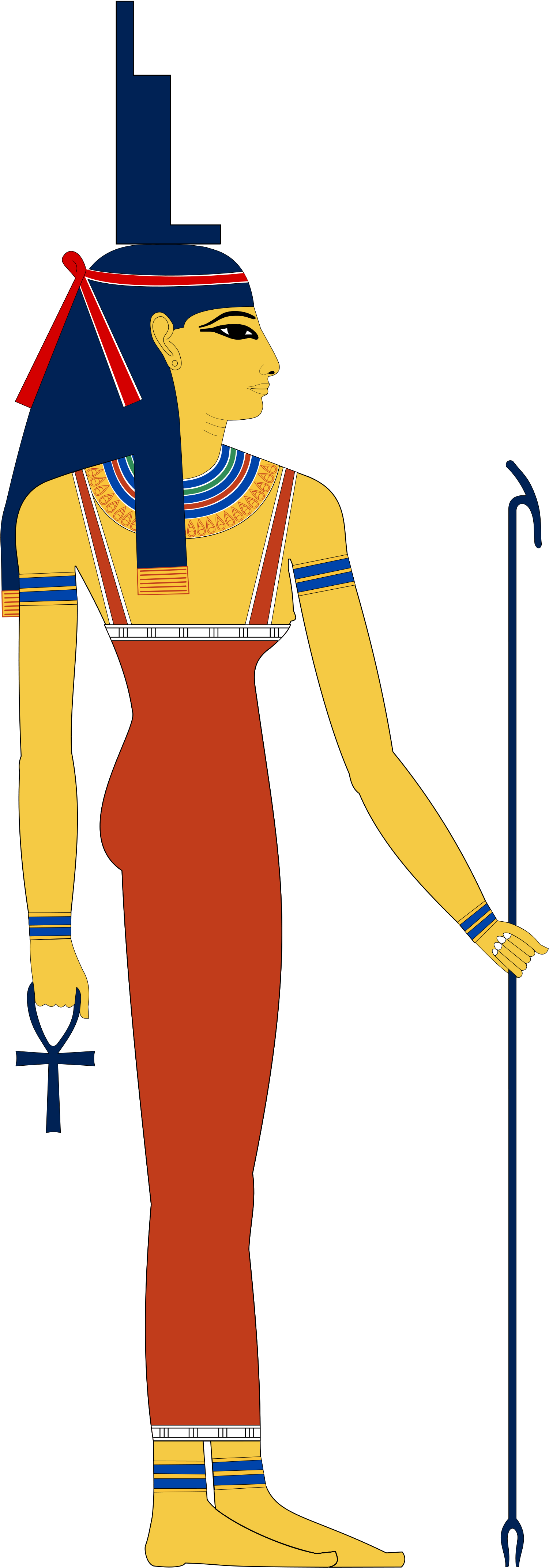 Egyptian Png - Ancient Egyptian God Isis Clipart - Large Size Png Image ...