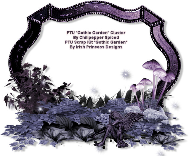 Chilipepper Spiced Ftu Gothic Garden Cluster Png Gothic - Gothic ...