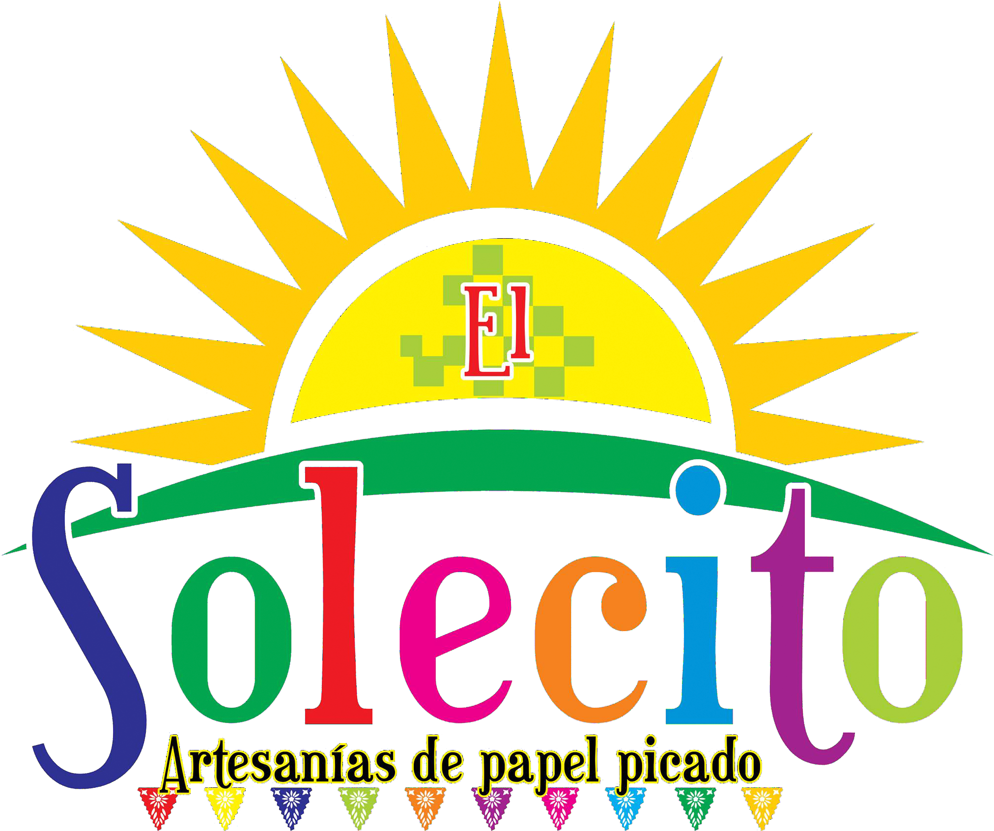Papel Picado El Solecito - Graphic Design Clipart - Large Size Png ...