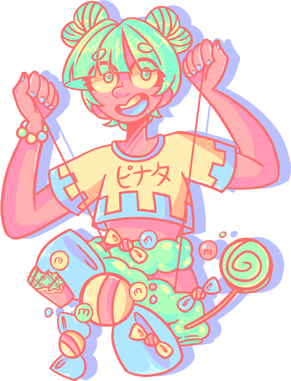 Candy Gore, The Creator, Creepy - Illustration Clipart - Large Size Png ...