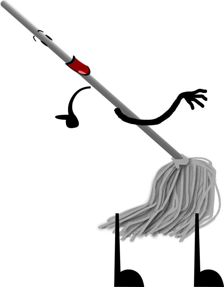 Mop Png - Bfdi Mop Clipart - Large Size Png Image - PikPng
