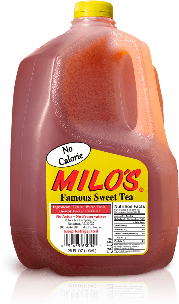 Milo's Sweet Tea Clipart - Large Size Png Image - PikPng