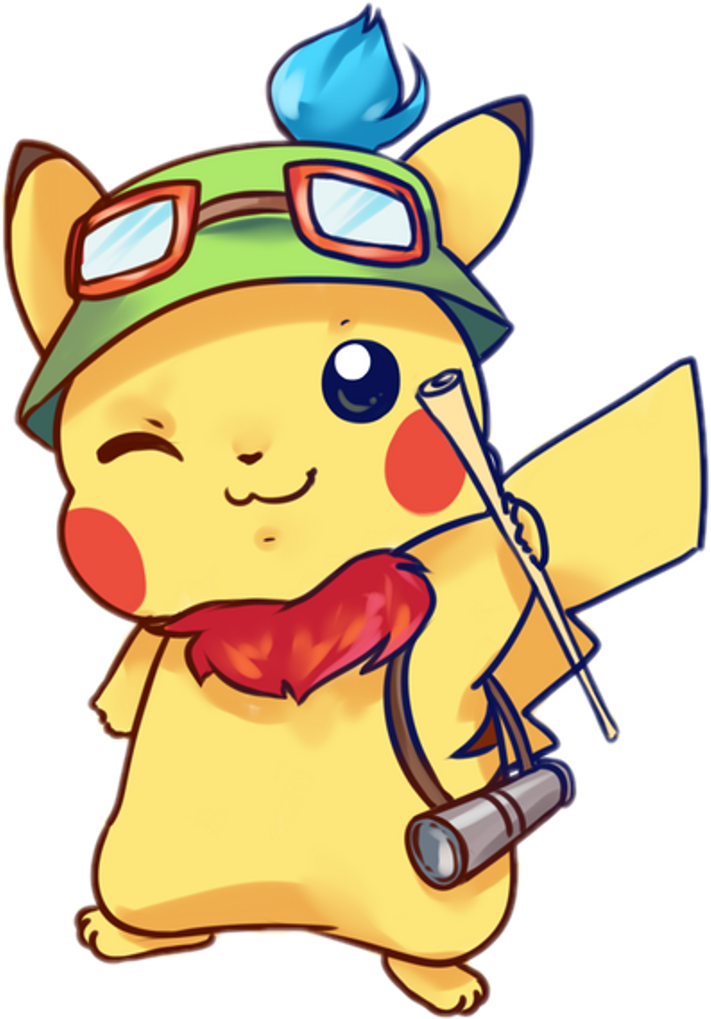 #leagueoflegends #lol #teemo #pikachu Clipart - Large Size Png Image ...