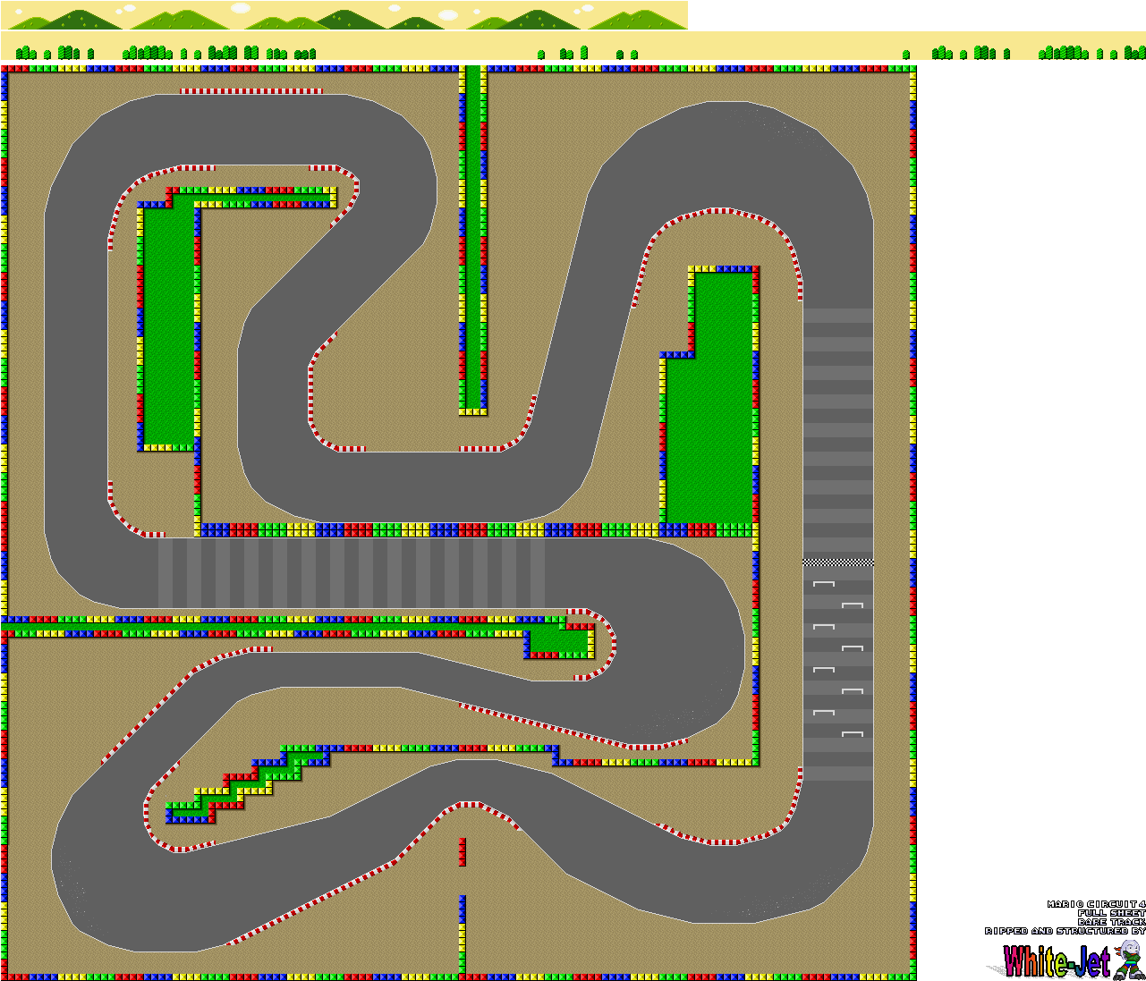 Download Mario Kart Super Circuit Sprites - Super Mario Kart Snes ...