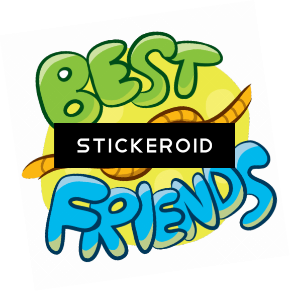 Best Friends Bbf Friend Friendship - Friendship Stickers Png Clipart ...