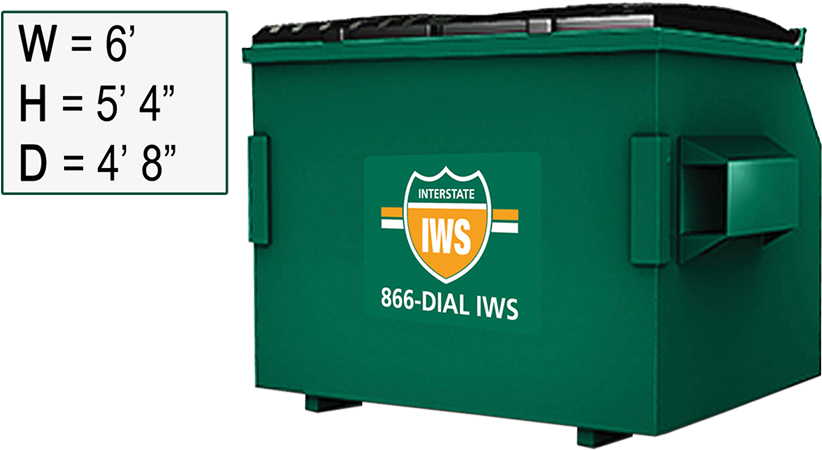 4 Yard Container Clipart - Large Size Png Image - PikPng