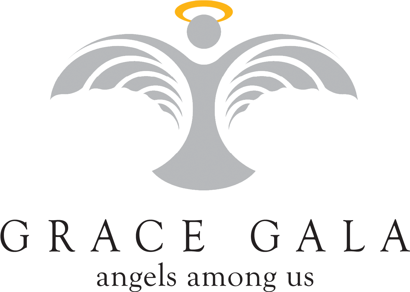 Angel Logo With Words Clipart - Large Size Png Image - PikPng