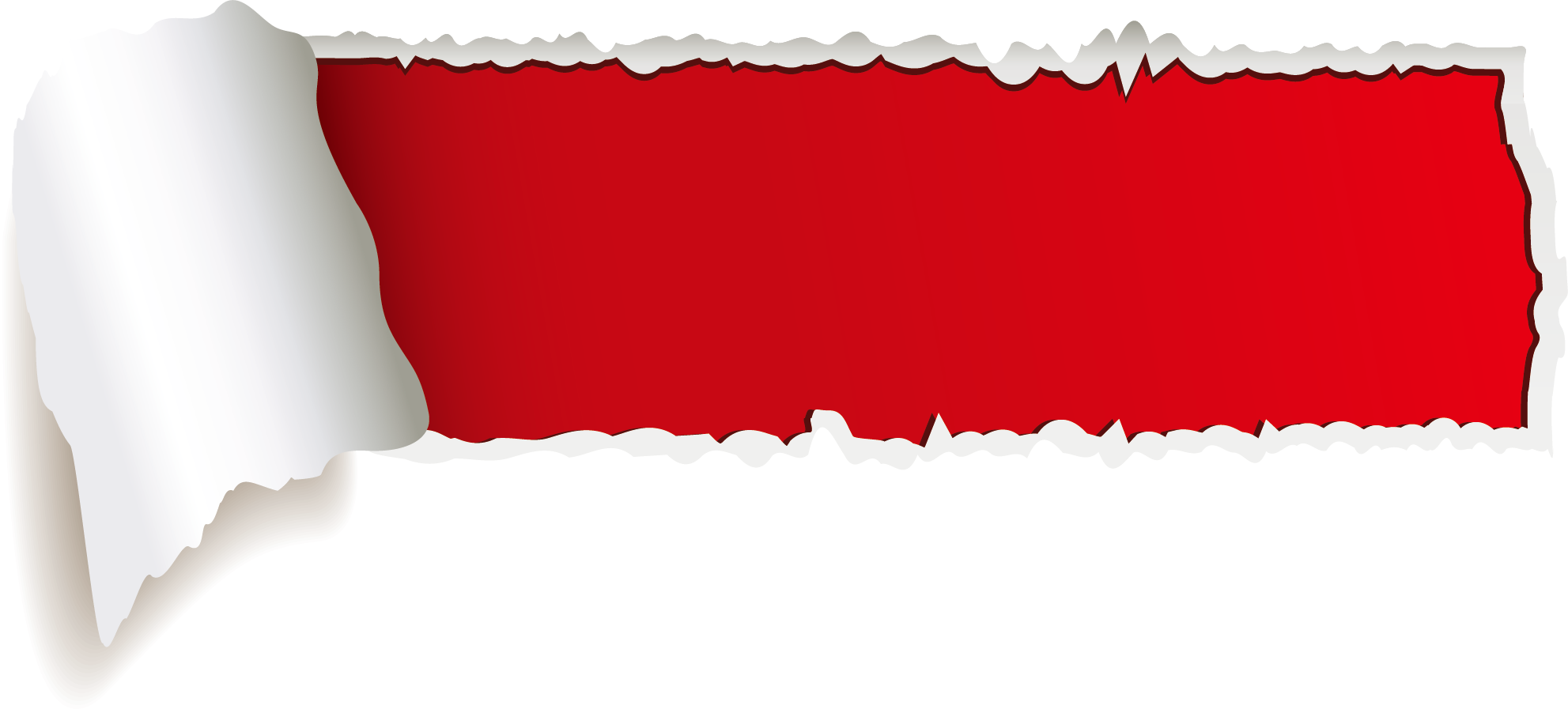 Paper Icon Red Transprent - Red Tear Paper Png Clipart - Large Size Png ...