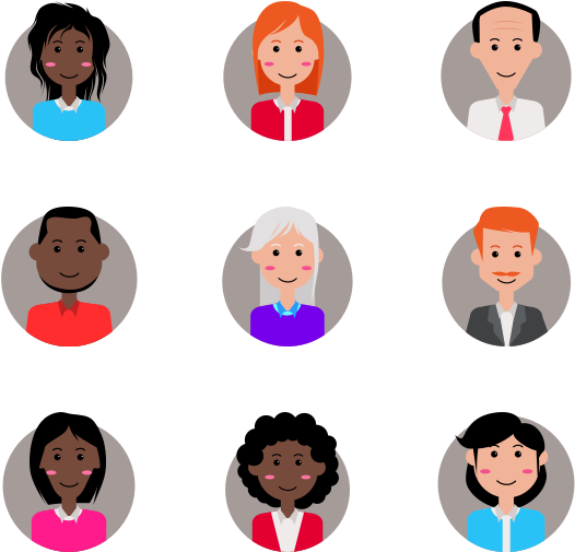 Business Avatar Clipart - Large Size Png Image - PikPng