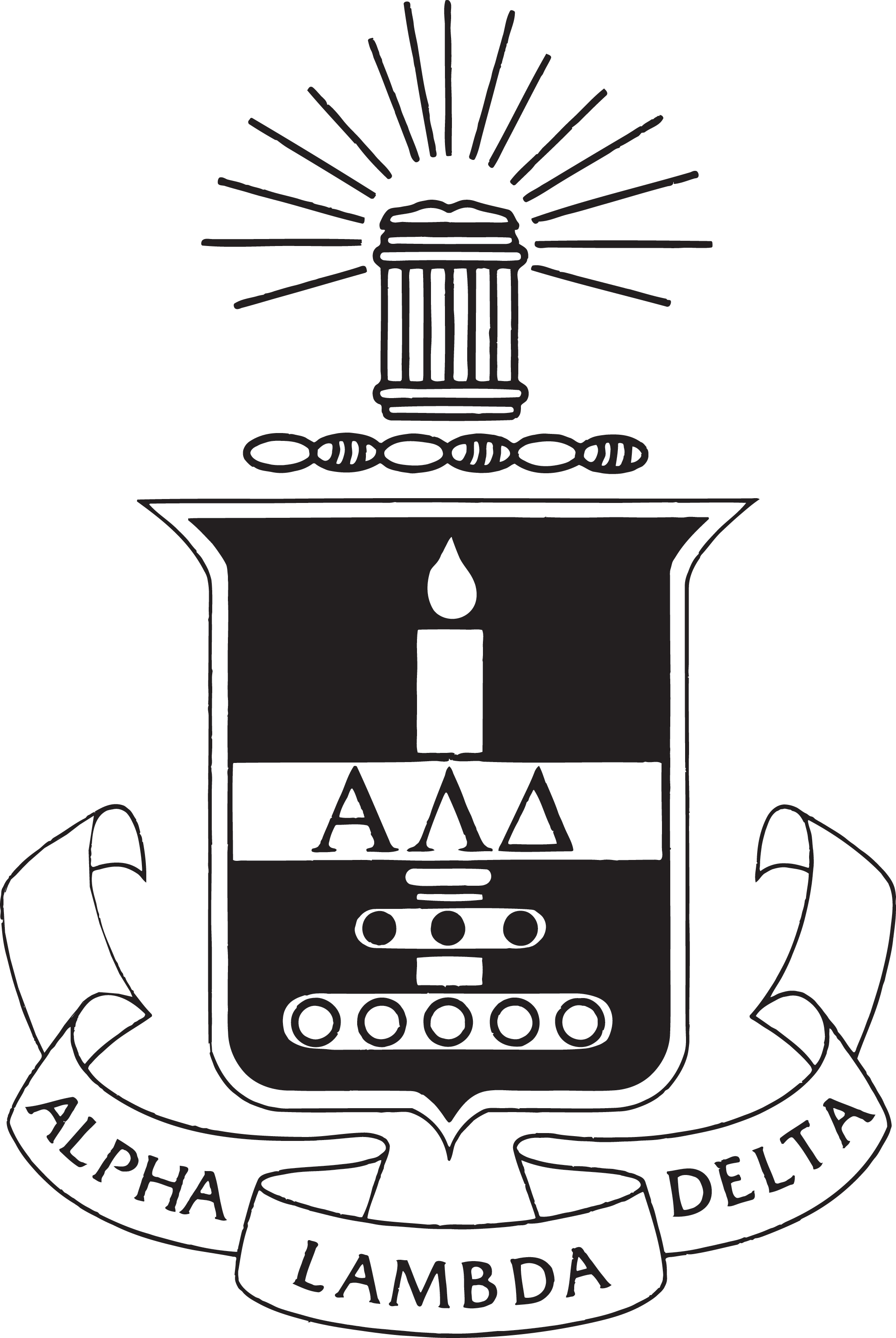 Download This Is Ald's Crest, Formatted For A One-color Print - Alpha ...
