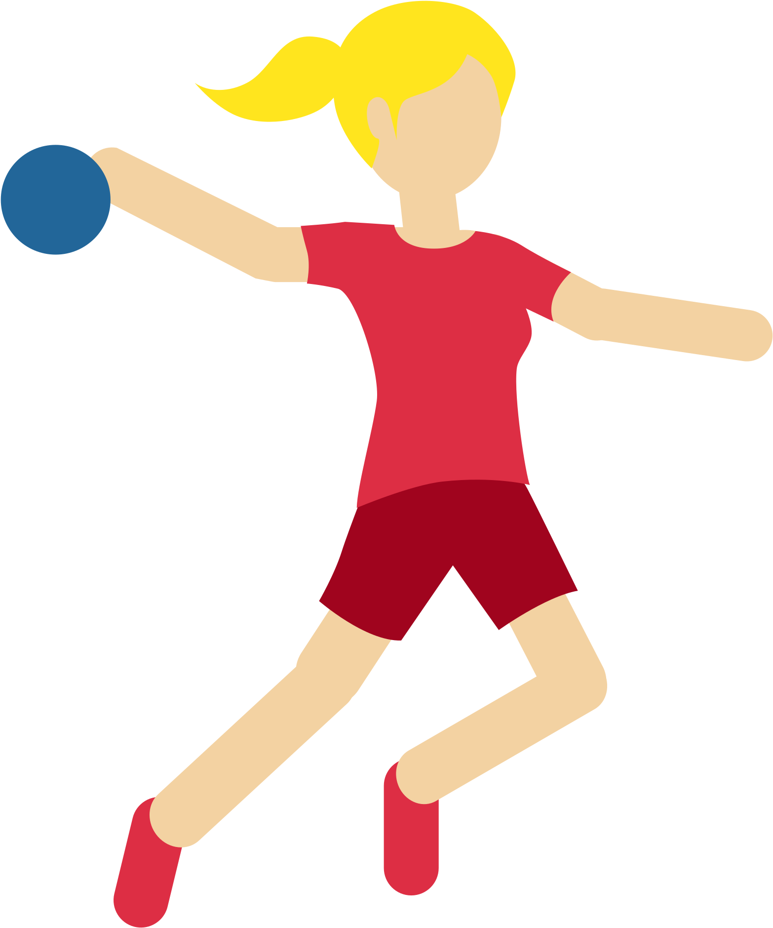 Dodgeball Clipart Cool - Handball Emoji - Png Download - Large Size Png ...