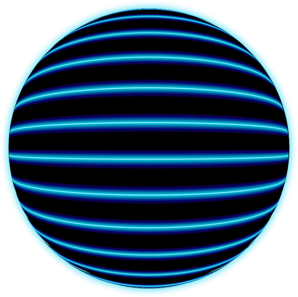 Blue Glow Ball - Glowing Ball Зтп Clipart - Large Size Png Image - PikPng