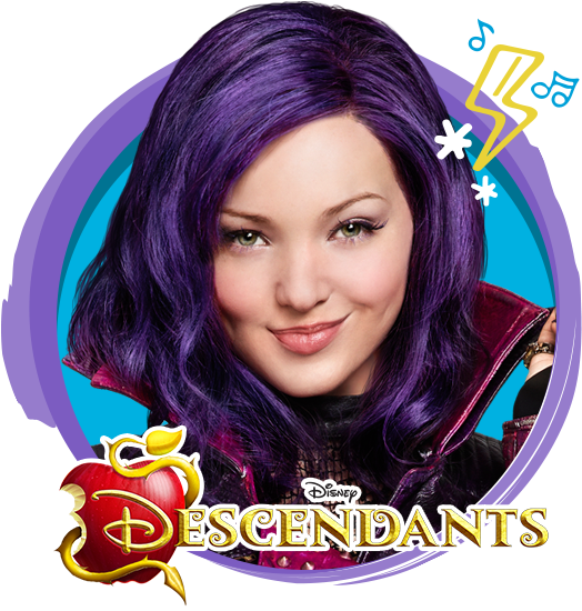 Descendants - Mal Maleficent's Daughter Clipart - Large Size Png Image ...