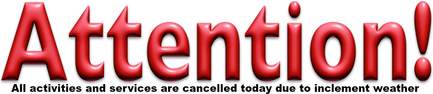 Attention Cancelled - Activity System Clipart - Large Size Png Image ...