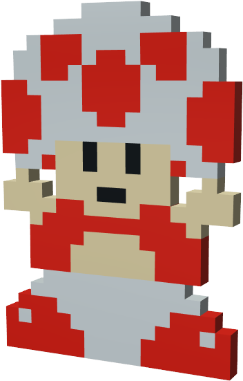 Super Mario Bros - Lego Toad Mario Clipart - Large Size Png Image - PikPng