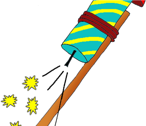 Rocket Firework Gif Png Clipart - Large Size Png Image - PikPng