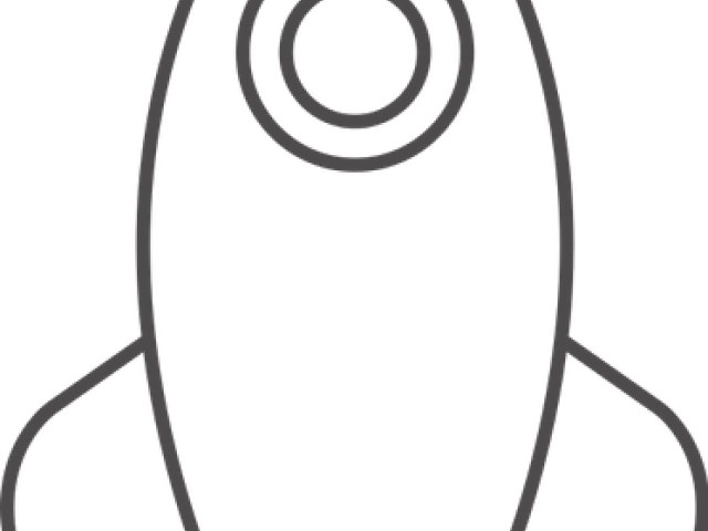 Download Rocket Ship Outline - Rocketship Outlines Clipart Png Download ...