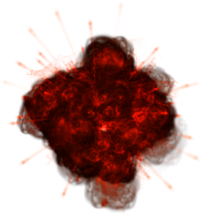 Transparent Png Red Explosion Clipart - Large Size Png Image - PikPng
