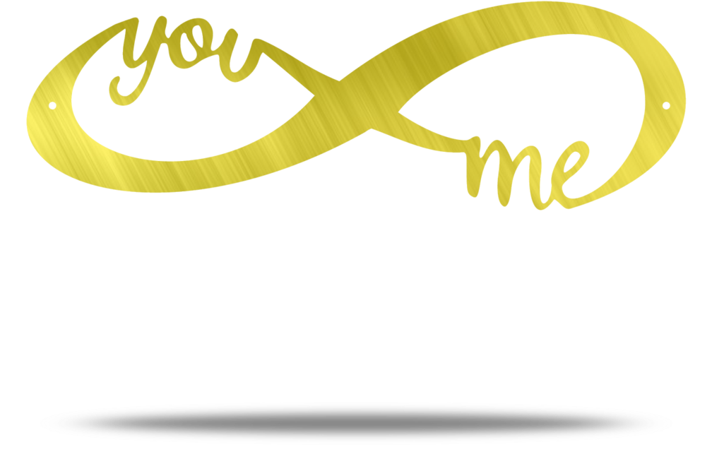 Download You And Me Infinity Steel Wall Sign - You And Me Infinity Sign ...