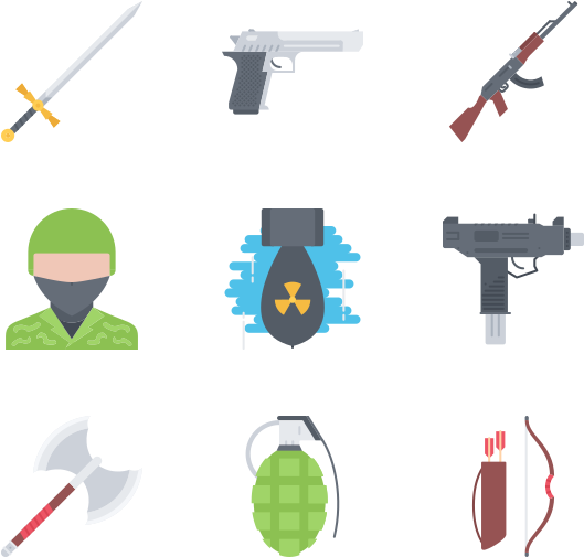 Download War - Firearm Clipart Png Download - PikPng