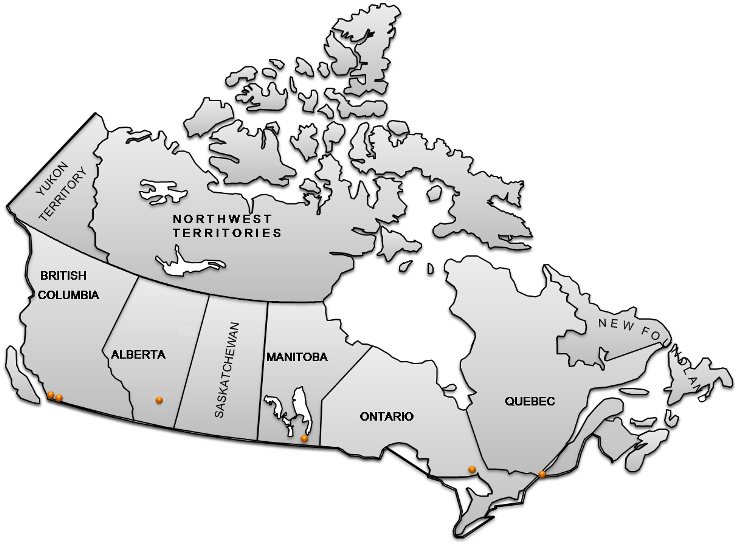 Canada - Map Clipart - Large Size Png Image - PikPng