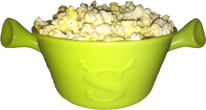 Shrek Popcorn Photo Shrekpopcornbowl - Açaí Na Tigela Clipart - Large ...