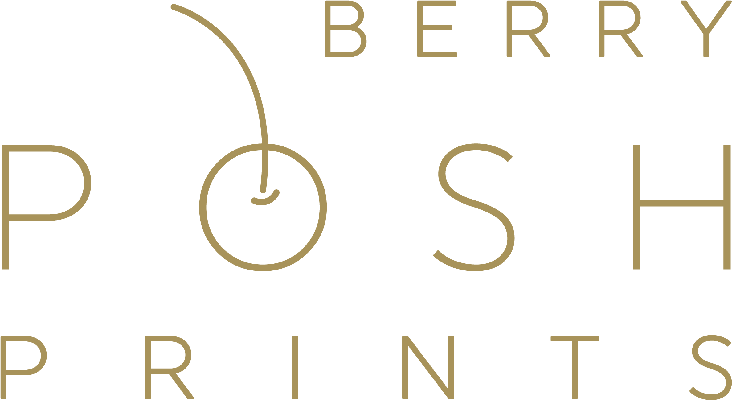 Berry Posh Co - Calligraphy Clipart - Large Size Png Image - PikPng