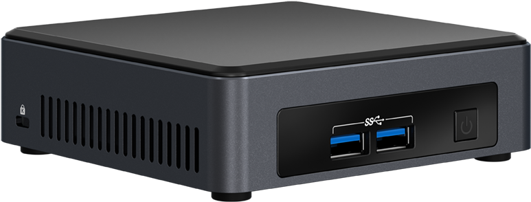 Mini Pc Intel® Nuc Kit Nuc7i5dnke - Nuc Kit Nuc7i5dnke Clipart - Large ...