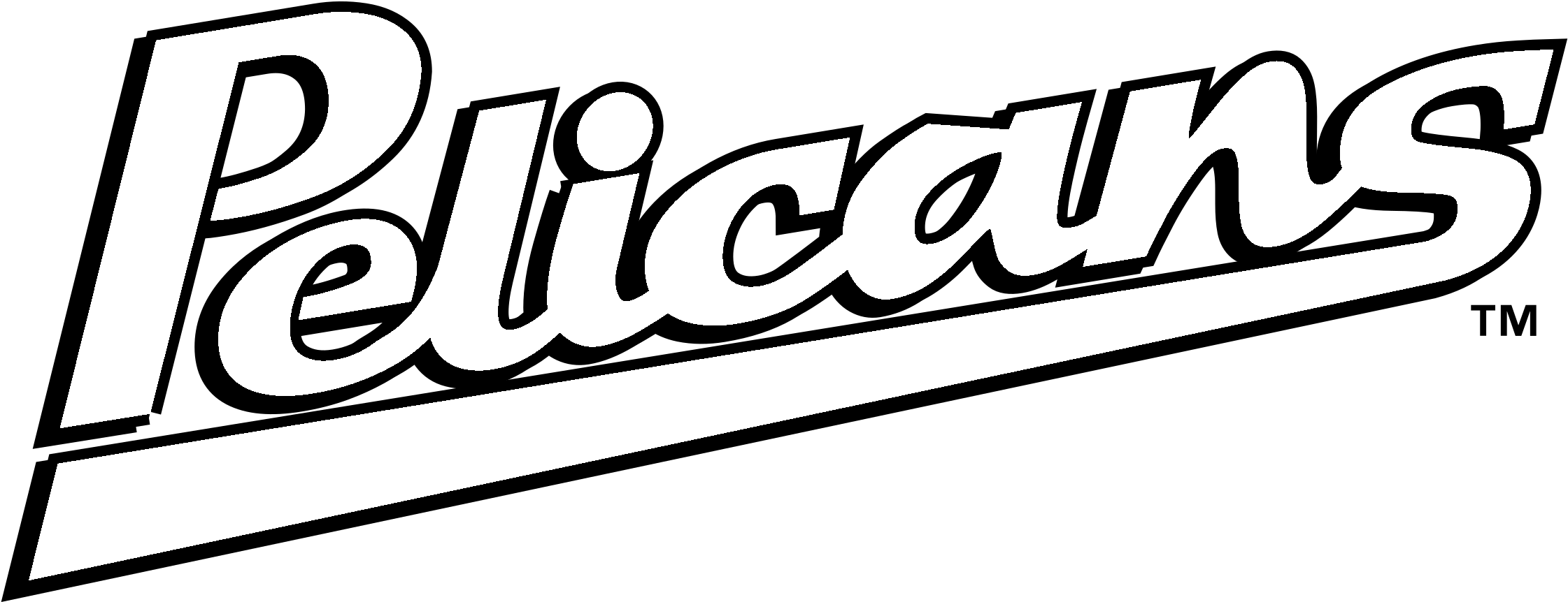 Pelicans Logo Png - Calligraphy Clipart - Large Size Png Image - PikPng