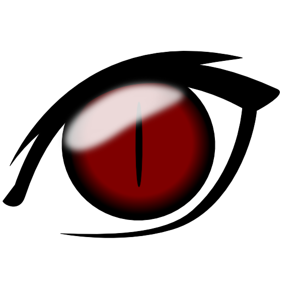 Anime Eye1 Png Clip Art - Anime Cat Eye Png Transparent Png - Large ...