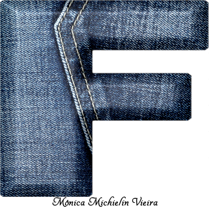 Alfabeto De Jeans Png - Pocket Clipart - Large Size Png Image - PikPng