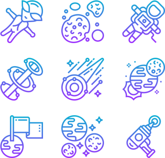 Space - Icon Clipart - Large Size Png Image - PikPng
