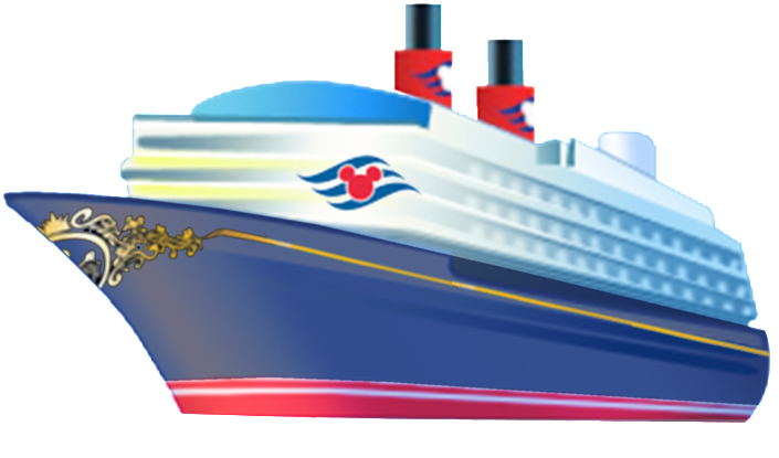 Disney Cruise Clip Art - Disney Cruise Ship Cartoon - Png Download - Large Size Png Image - PikPng