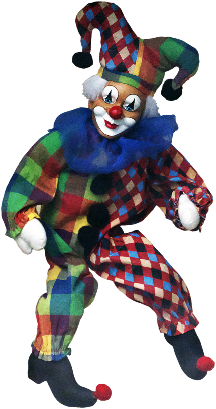 Jester - Cute Jester Dolls Clipart - Large Size Png Image - PikPng