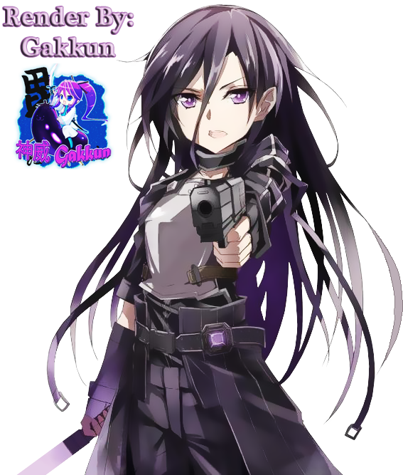 Image - Sao Anime Kirito Girl Clipart - Large Size Png Image - PikPng