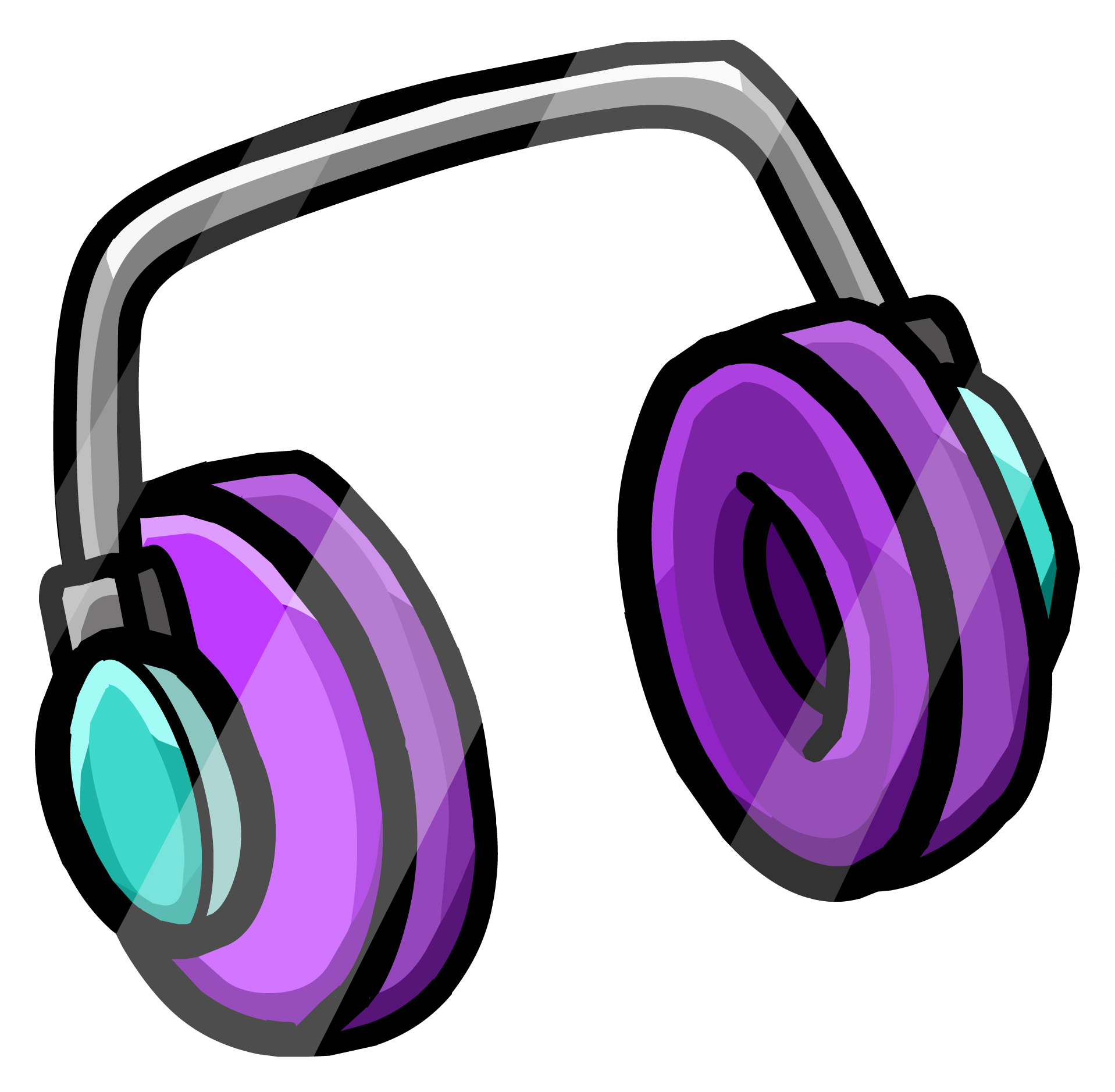 Dj Headphones Cartoon - Imagenes De Auriculares Png Clipart - Large ...