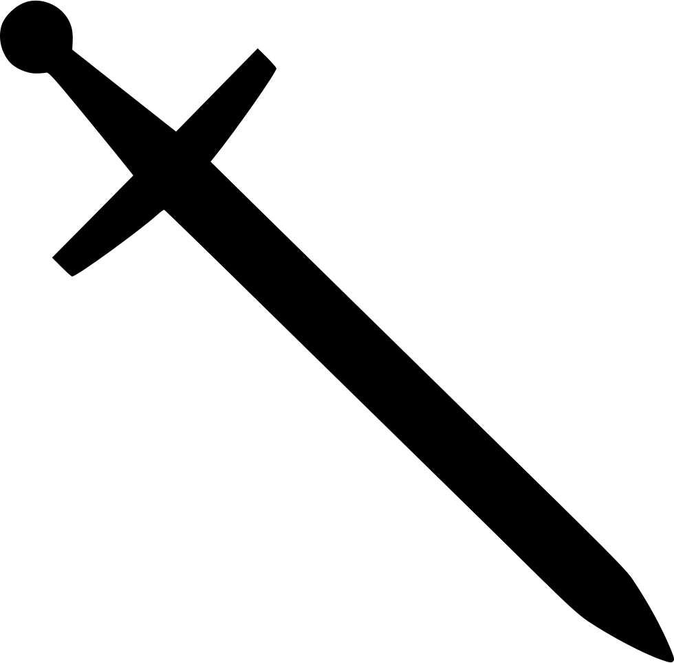 Swords Cross Png - Sword Icon Free Clipart - Large Size Png Image - PikPng