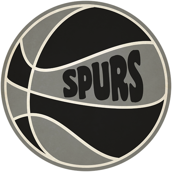 San Antonio Spurs Retro - Circle Clipart - Large Size Png Image - PikPng