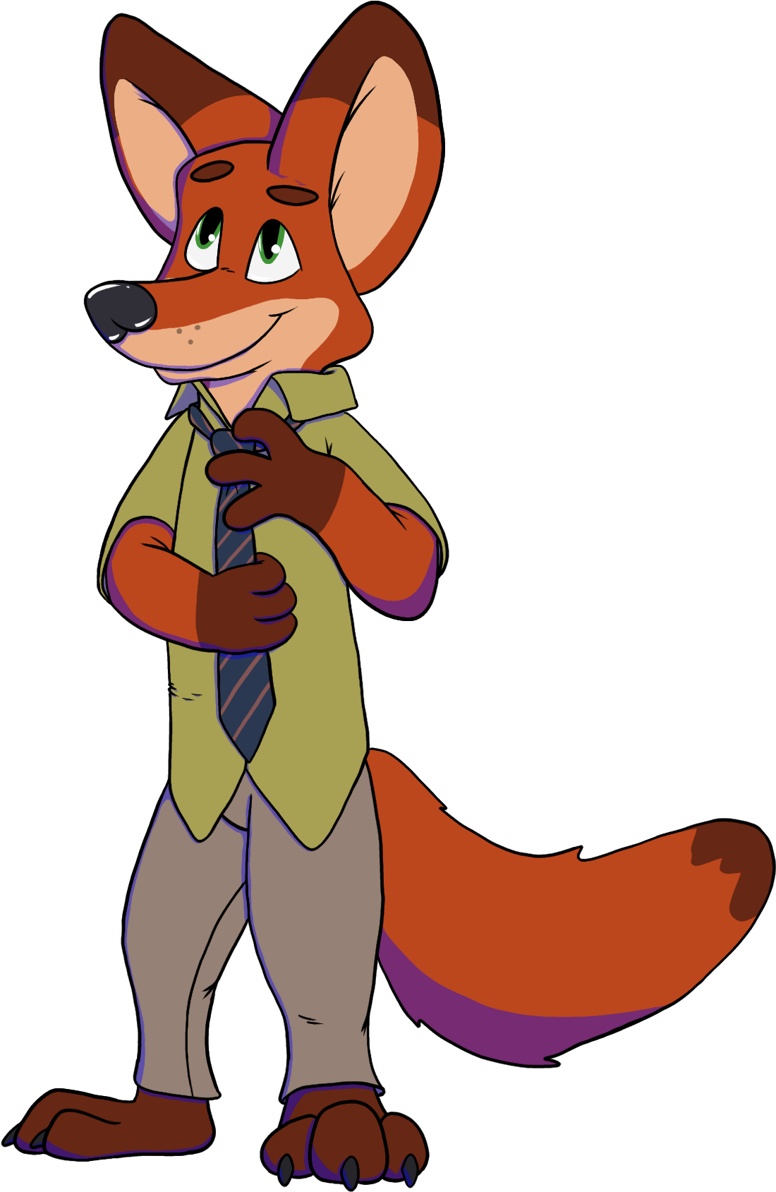 Nick Wilde - Nick Wilde Fox Clipart - Png Download - Large Size Png ...