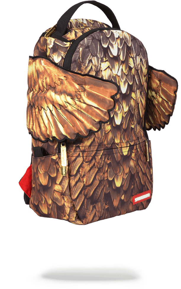 Lil Gold Wings - Sprayground Lil Gold Wings Clipart - Large Size Png ...