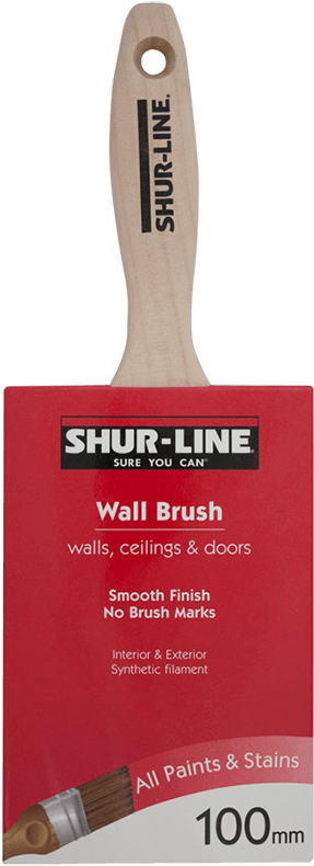 Shur-line Synthetic Wall Brush - Shur Line Clipart - Large Size Png ...