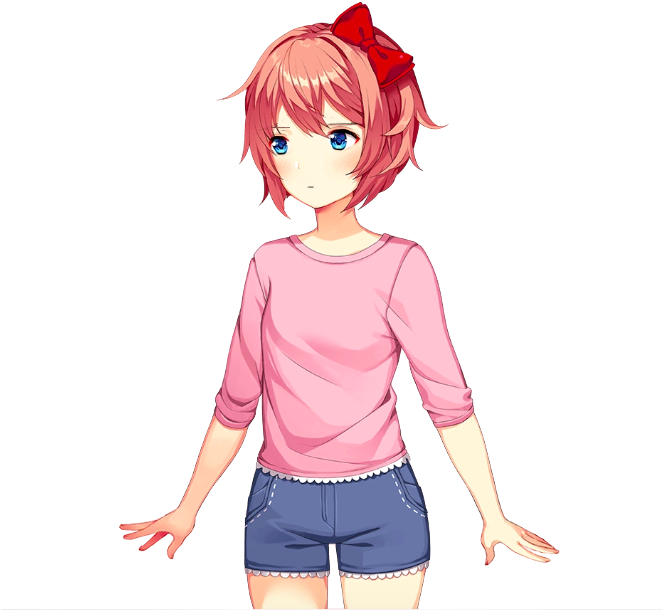 Edited Media - " - Sayuri Doki Doki Literature Club Clipart - Large Size Png Image - PikPng