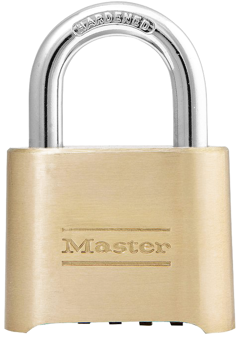 Padlock Transparent Background Png - Master Lock 175 Clipart - Large ...