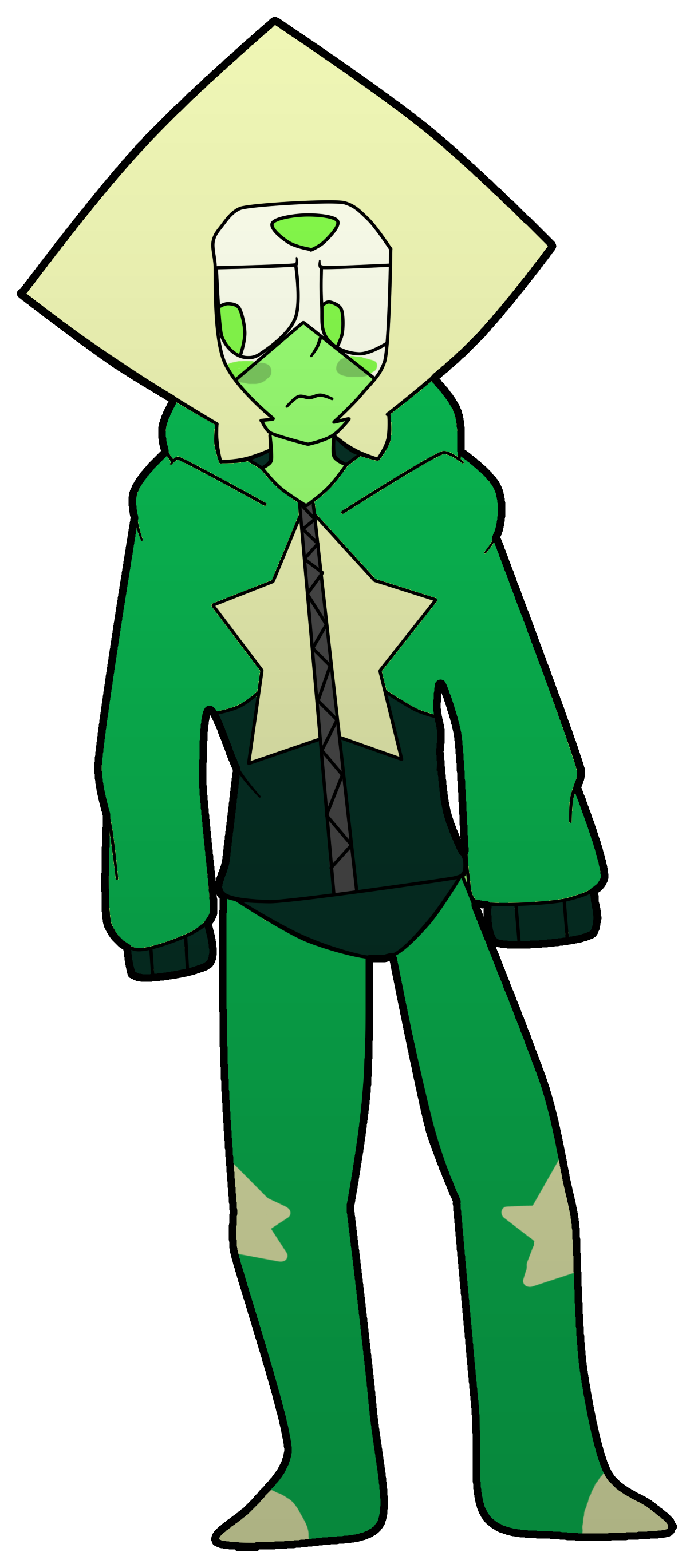 Fanartcg Peridot Design - Cartoon Clipart - Large Size Png Image - PikPng